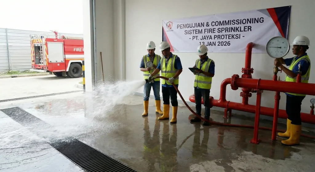 Instalasi Fire Sprinklers Sesuai Standar NFPA